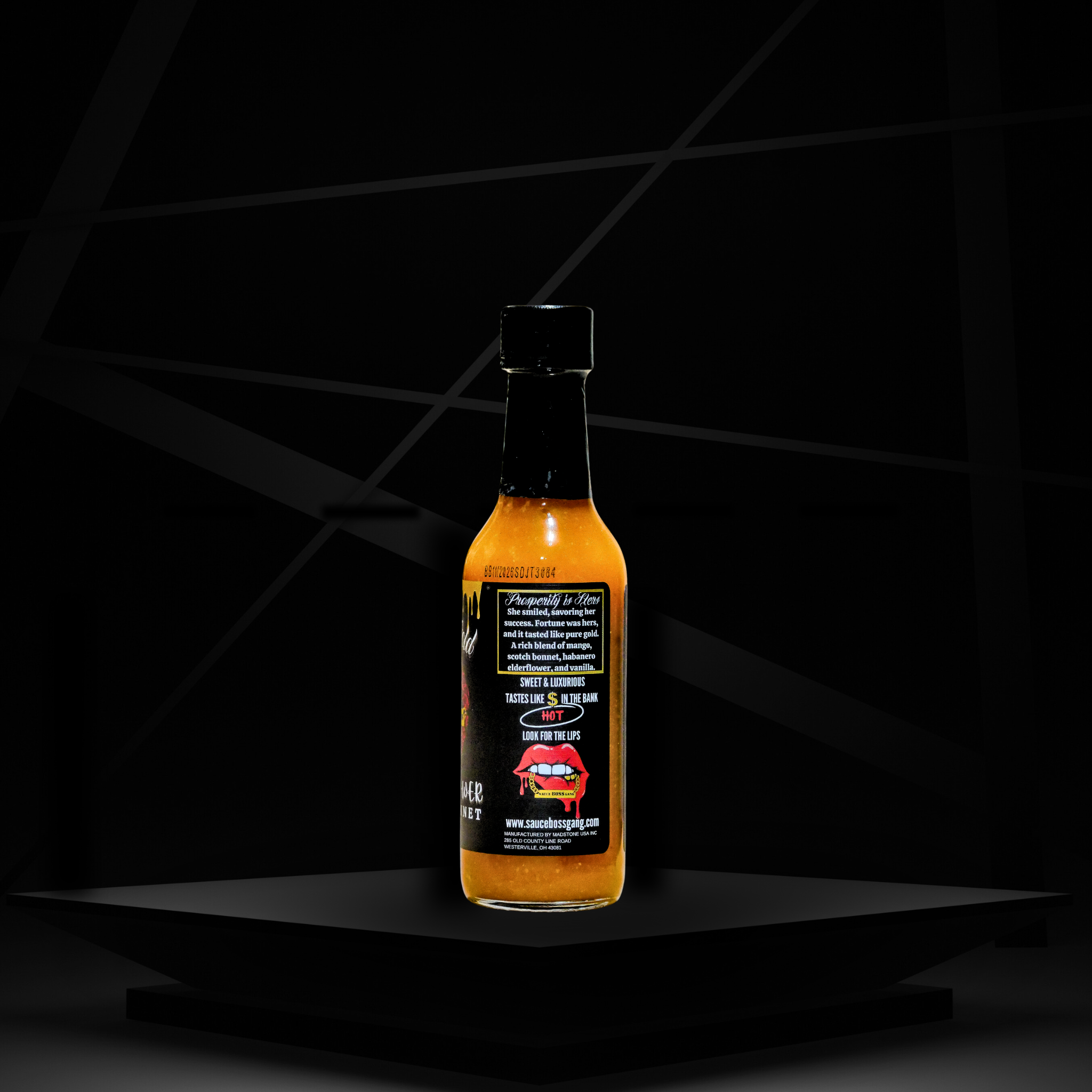 Sauce Boss Gang "Liquid Gold" Hot Sauce