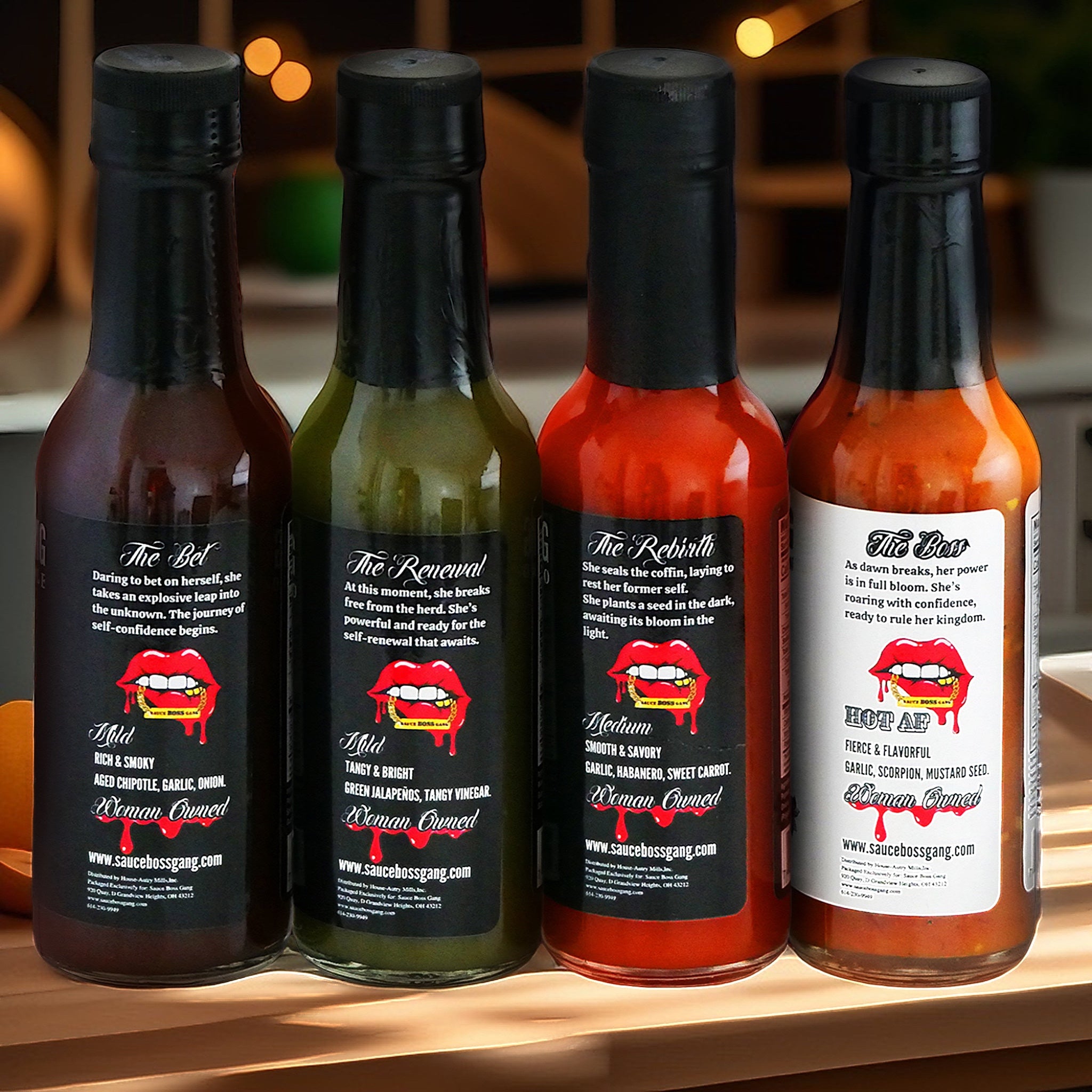 Sauce Boss Gang | Hot Sauce That's More Than a Condiment